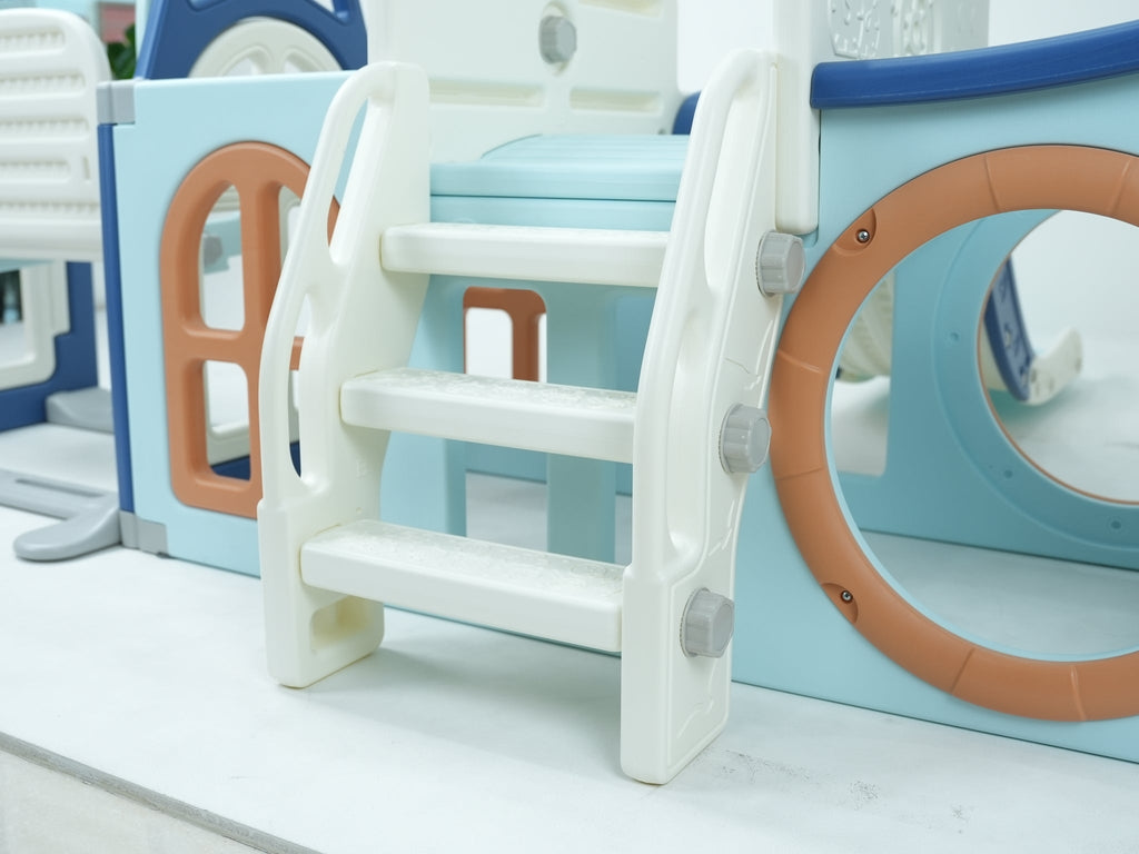 สไลเดอร์เด็ก+ชิงช้า รุ่น โจรสลัด [Pirate] – Bebeplay