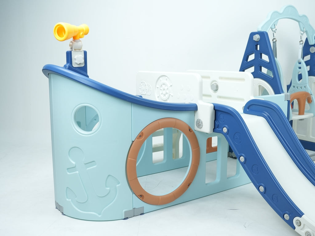 สไลเดอร์เด็ก+ชิงช้า รุ่น โจรสลัด [Pirate] – Bebeplay