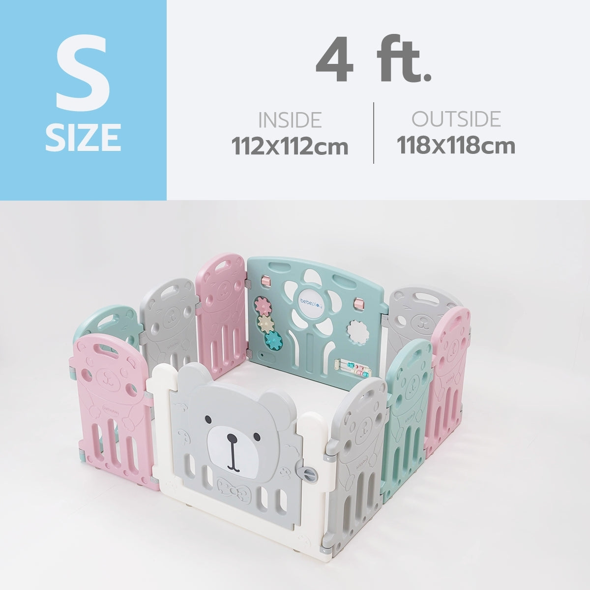 Bebeplay คอกกั้นเด็ก รุ่น Hug Bear - Robin Bird