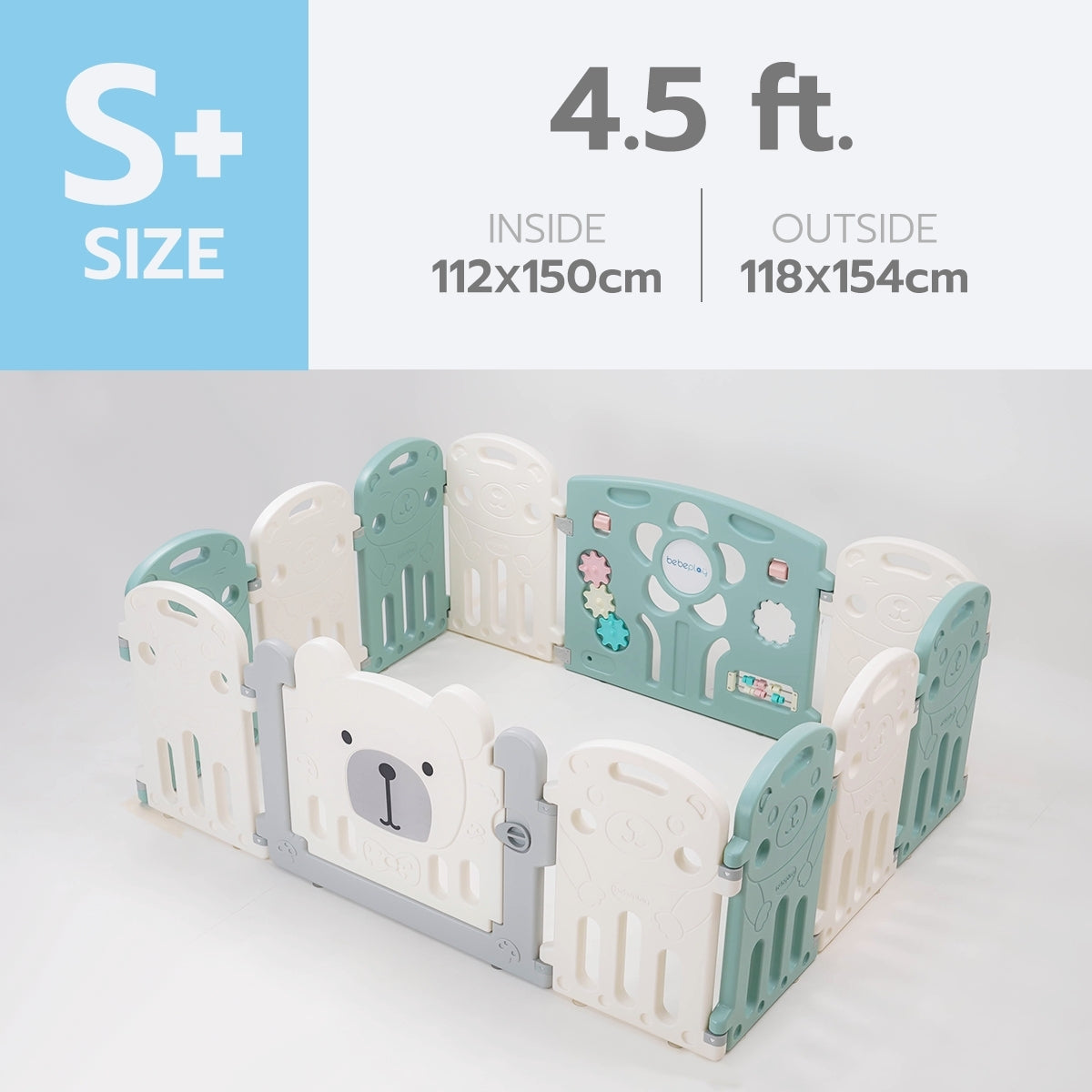 Bebeplay คอกกั้นเด็ก รุ่น Hug Bear - Robin Bird