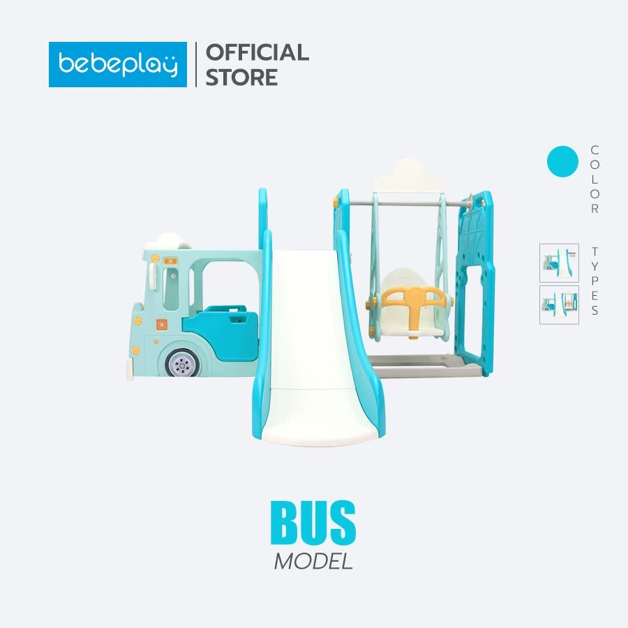 Bebeplay สไลเดอร์เด็ก ชิงช้าเด็ก รุ่น Baby Bus - Bebeplay